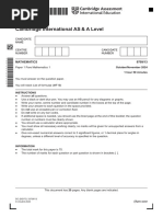 2024 Oct Nov P11 | PDF | Mathematics