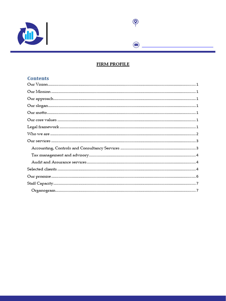 Bik & Associates CPA Firm Profile | PDF | Audit | Certified Public ...