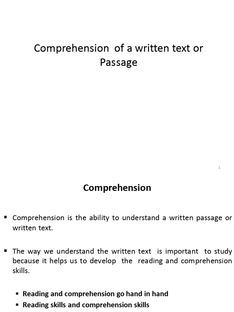 Unit 2 Lecture 2 Comprehension Passage | PDF | Oil | Inference