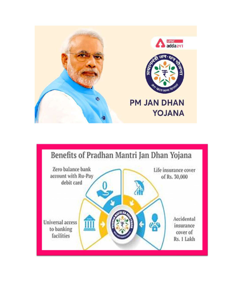 PM Jan Dan Yojana | PDF | Financial Services | Banking