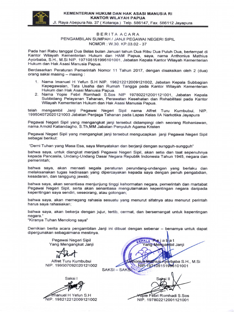 Ba PNS Alfret Turu Kumbubui | PDF