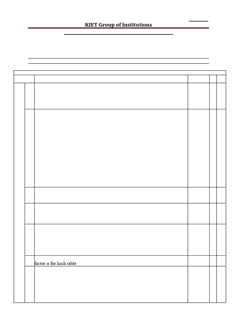 BCS301 Data Structures Exam Paper | PDF | Queue (Abstract Data Type) | Algorithms And Data ...