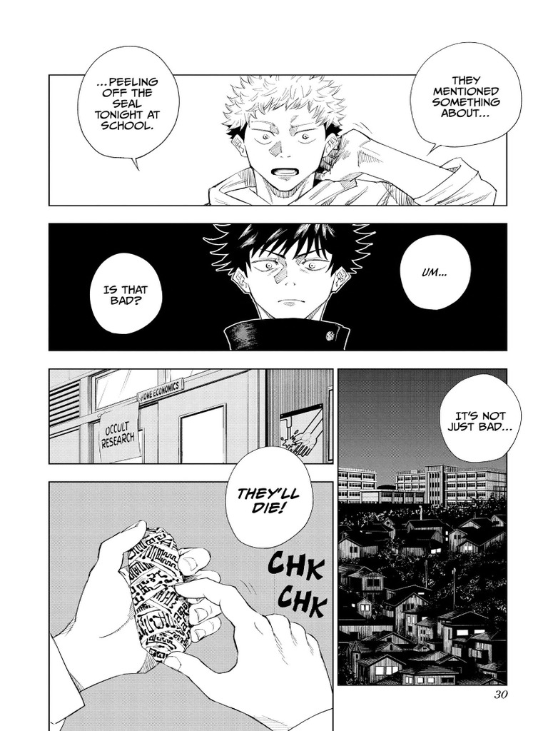 Jujutsu Kaisen Volume 01 - PDF Room (1) - 10 | PDF