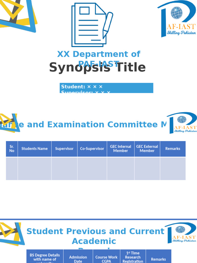 ASRB Synopsis Defence Format PPT File_Updated 2025(1) | PDF