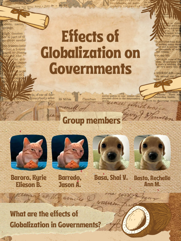 Effects of Globalization on Governments | PDF | Globalization ... Effects of Globalization on Governments | PDF | Globalization ...