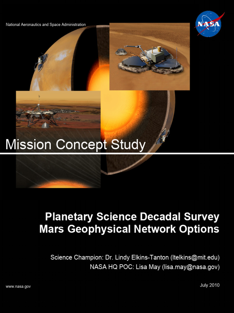 11_Mars-Network-Options-Final | PDF | Planetary Core | Seismology