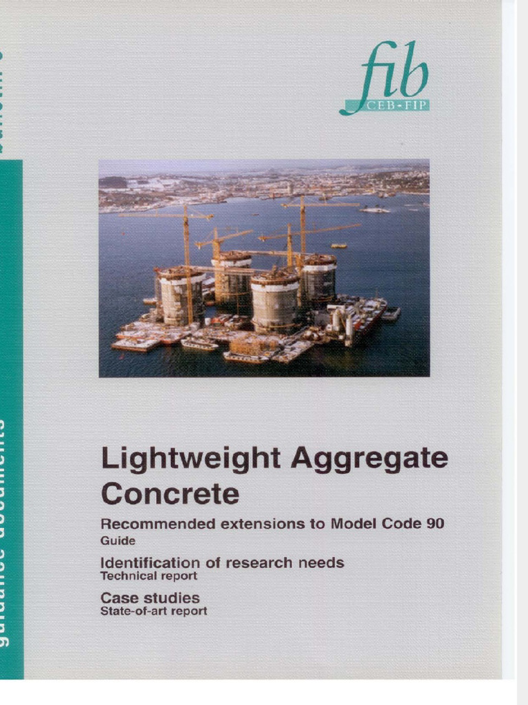 Fib Bulletin - 08 - Lightweight Aggregate Concrete | PDF | All Rights ...