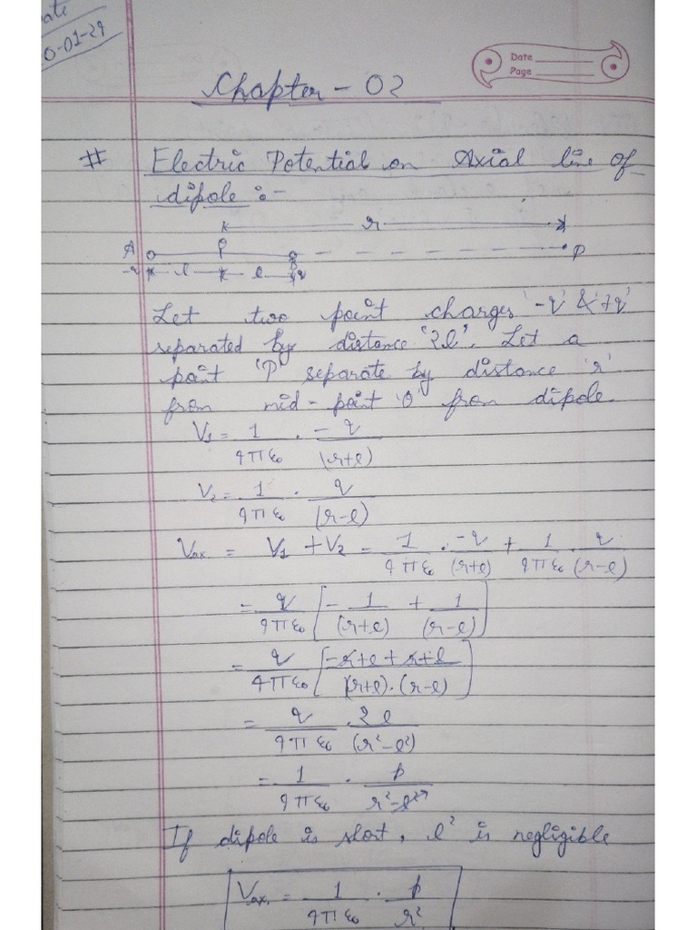Physics ch.2 derivations | PDF