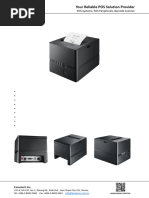 YHD-80E 80mm Receipt Printer | PDF | Printer (Computing) | Office Equipment