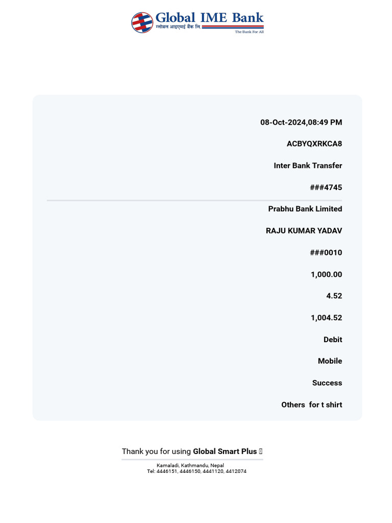 Transaction - Receipt 8 Oct, 2024 08 - 49 PM | PDF