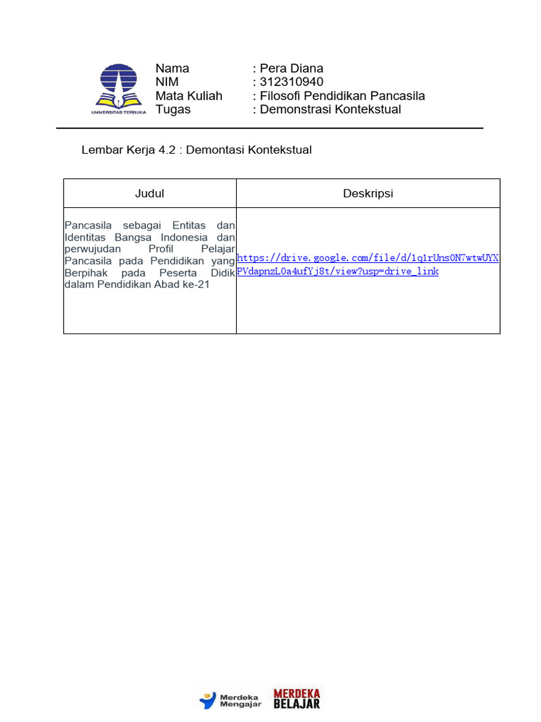 Demonstrasi Topik 4 Filosofi | PDF