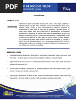 Etiqueta Seguridad Cloro | PDF | Industria química | Química de estado ...