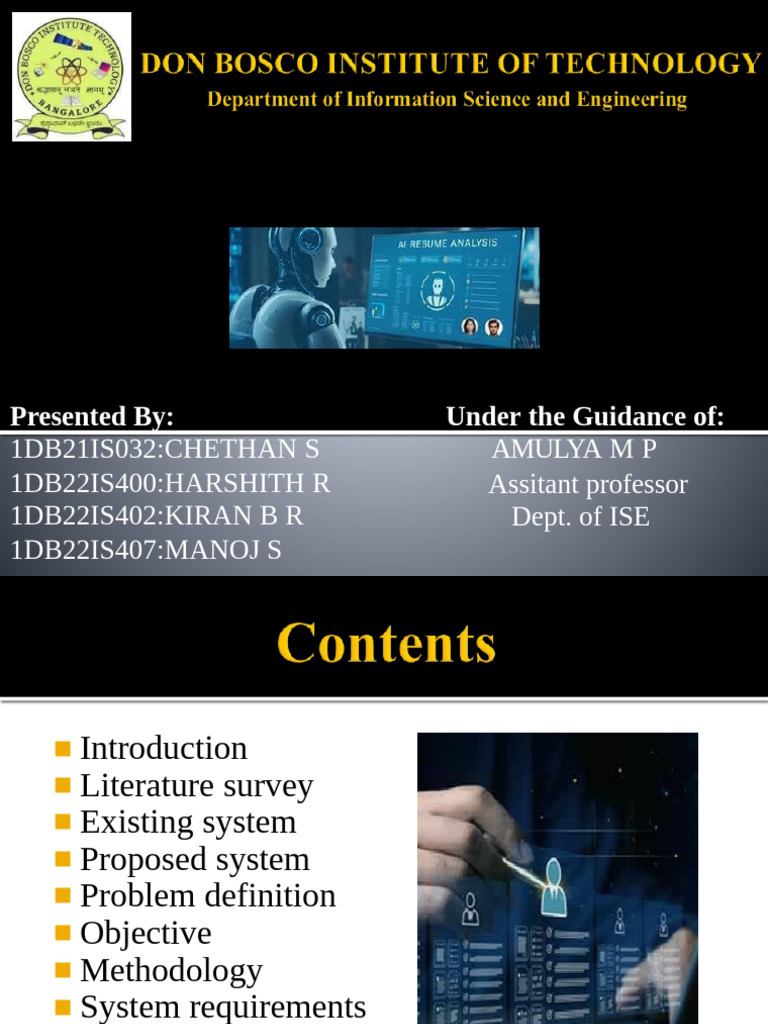 Project - Phase - II - Final (1) (1) 1 | PDF | Résumé | Machine Learning