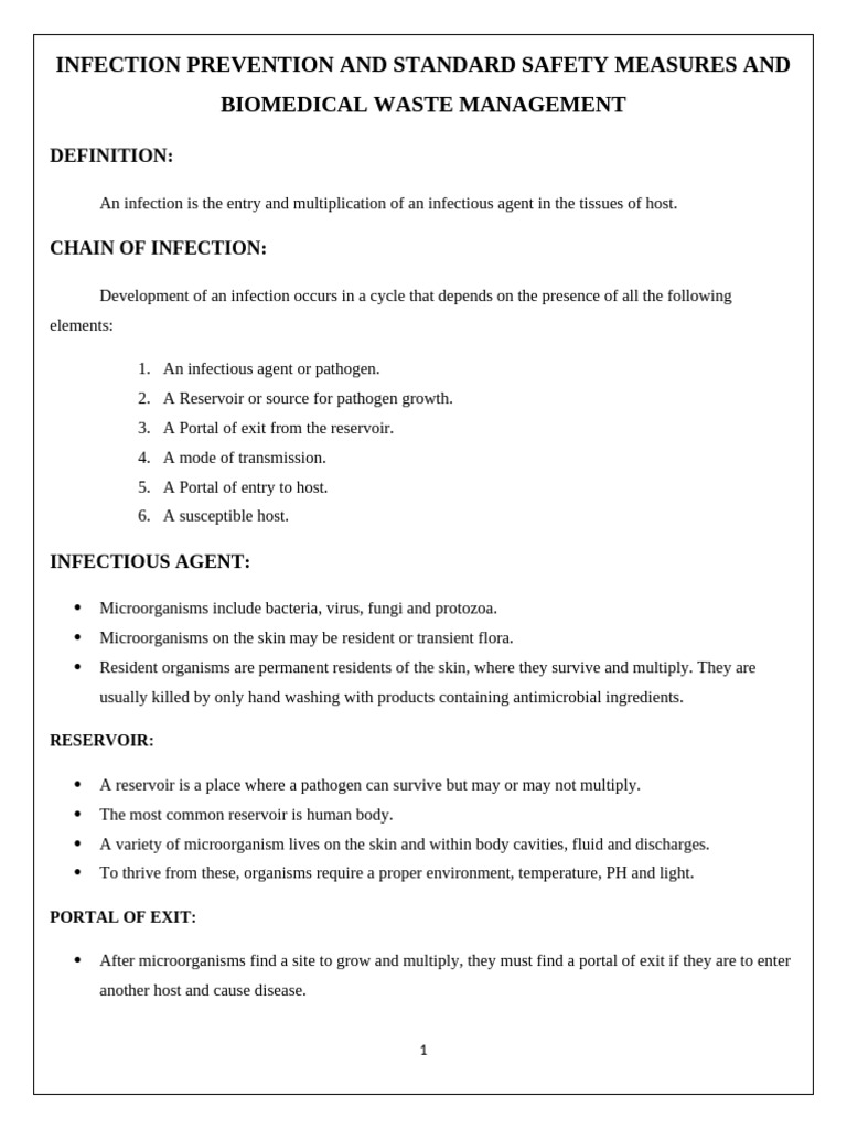 Anp Infection Prevention | PDF | Infection | Hand Washing