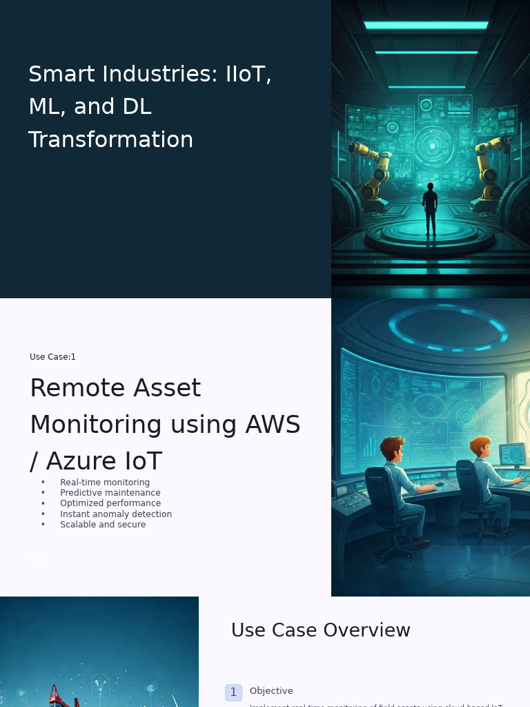 Iiot ML DL Usecases | PDF | Internet Of Things | Cloud Computing