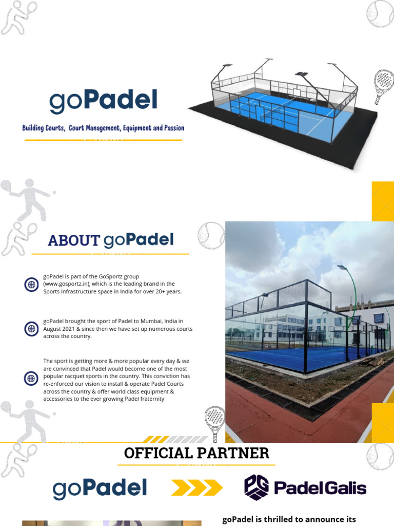 GoPadel Profile 2024 | PDF | Materials