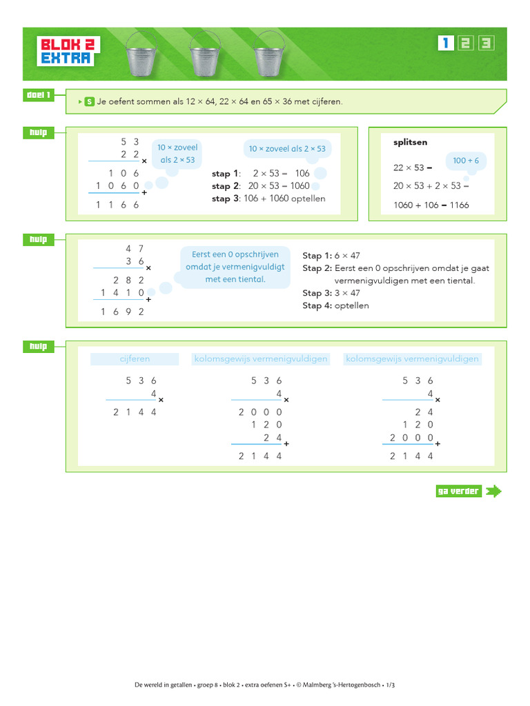Blok 2 Extra Oefenen S | PDF