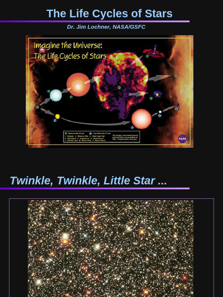 Life - Cycles of Stars | PDF | Stars | Supernova