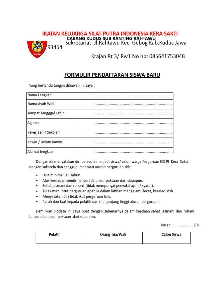 formulir-pendaftaran-siswa-baru_compress | PDF formulir-pendaftaran-siswa-baru_compress | PDF
