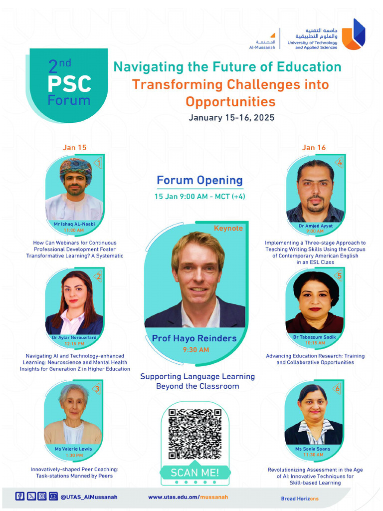 2nd PSC Forum-Announcement Brochure | PDF | Internet Forum | English As A Second Or Foreign Language