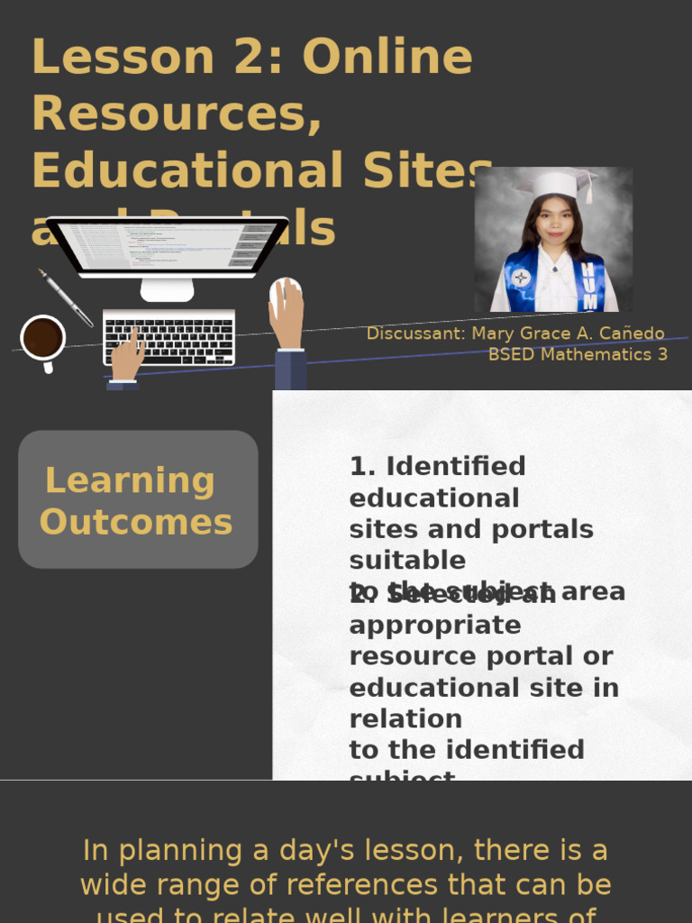 Online Educational Resources for Teachers | PDF