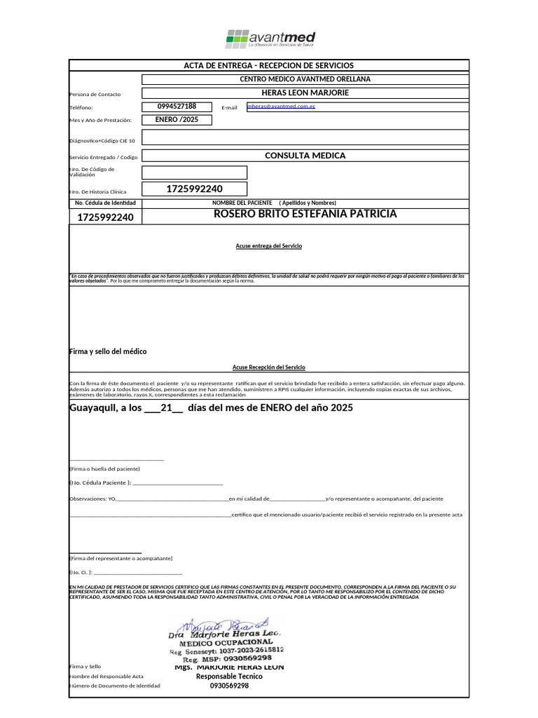 Acta Recepcion Servicios Issfa - Consulta (Recuperado Automáticamente) | PDF | Documento de ...