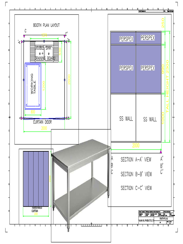 Booth Plan Layout Proposal | PDF