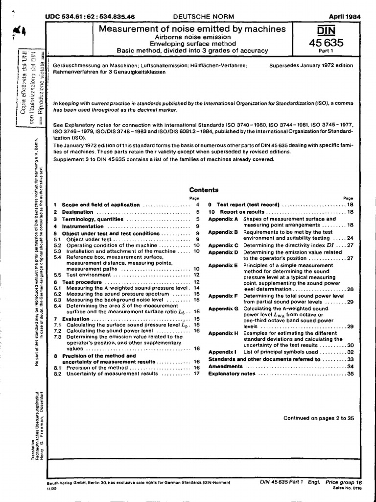 DIN-45635-parte 1 | PDF