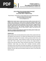 Contoh Format Artikel Jurnal | PDF