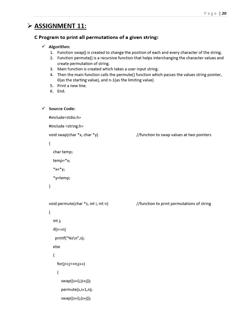 Assignments 2 Pdf Pointer Computer Programming String Computer 6878