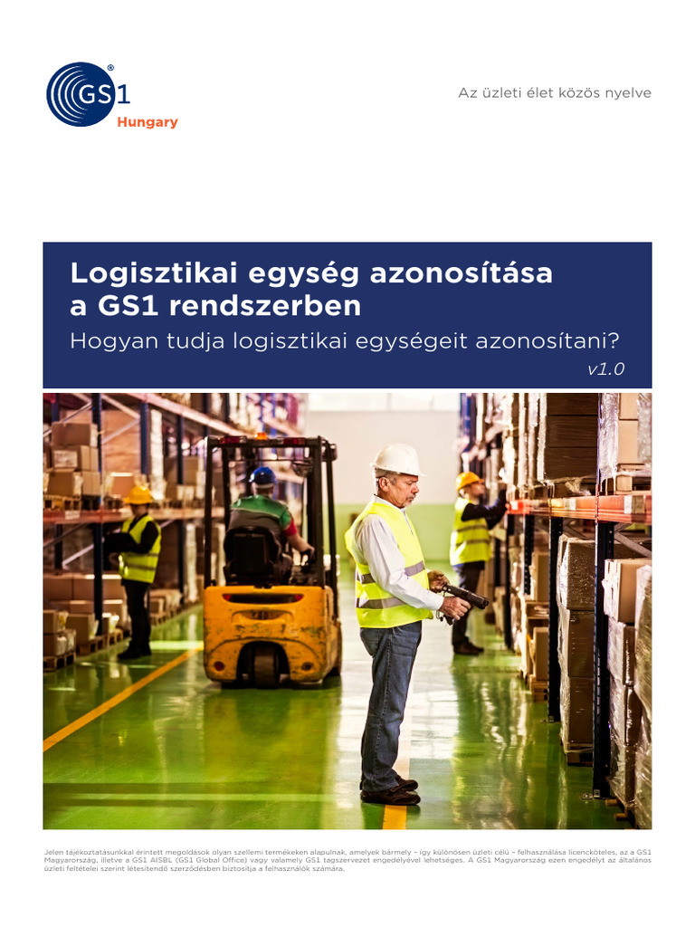 Logisztikai Egyseg Azonositasa A Gs1 Rendszerben SSCC | PDF