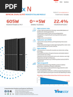 Datasheet Trina 710w | PDF | Photovoltaics | Solar Panel