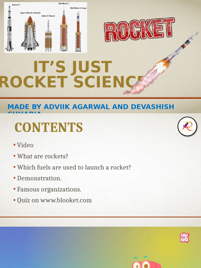 Its Just Rocket Science | PDF | Rocket Propellant | Rocket