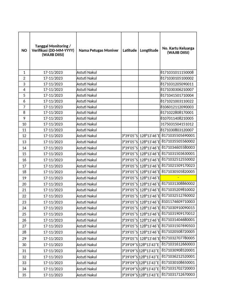 Lateri Form - Offline - Pilar | PDF | Geodesy | Cartography