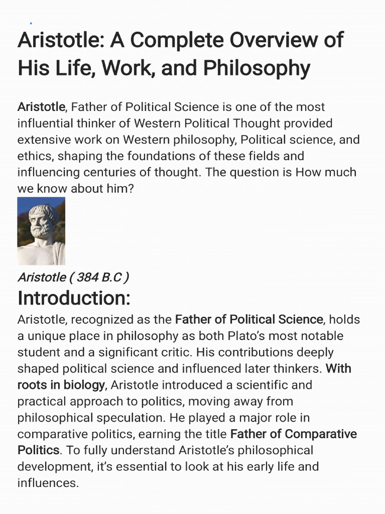 Aristotle | PDF