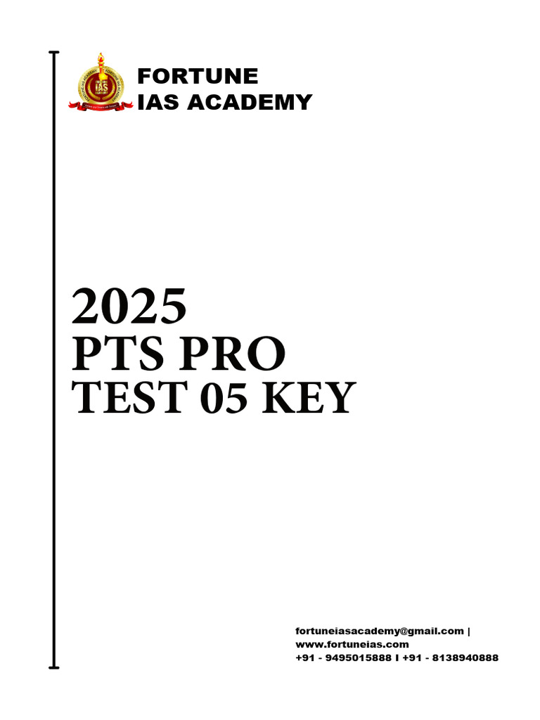 PTS Pro - Test 05 Key-4 | PDF | Corporate Social Responsibility ...