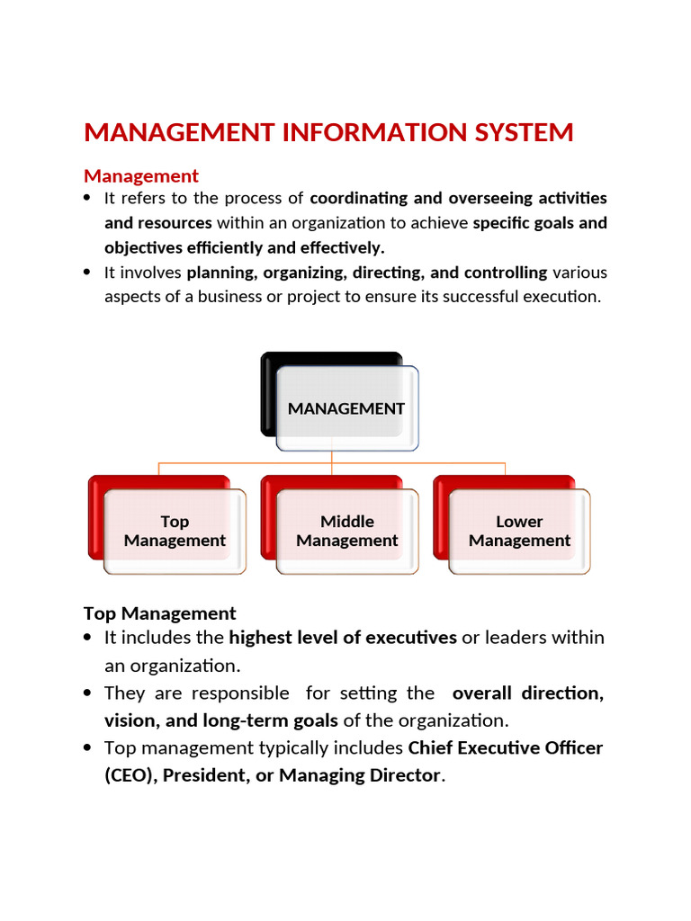 B - Unit 15 Management Information System | PDF | Banks | Performance ...