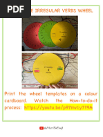 Irregular Verbs Wheel | PDF | Syntax | Linguistics