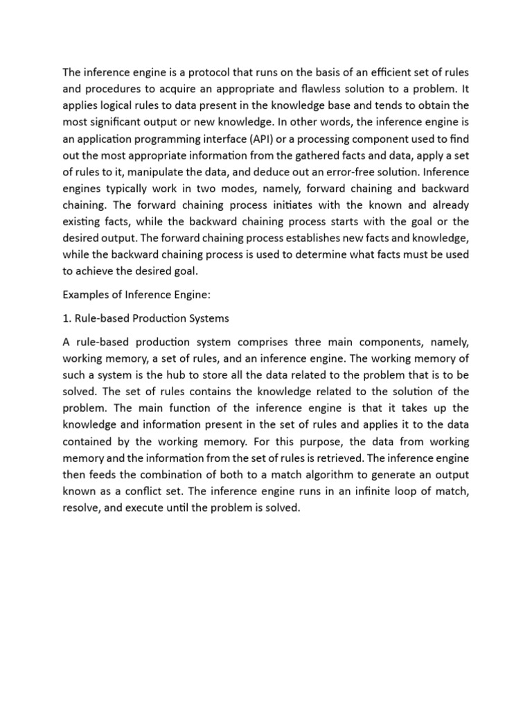 Inference Engines | PDF | Inference | Fuzzy Logic