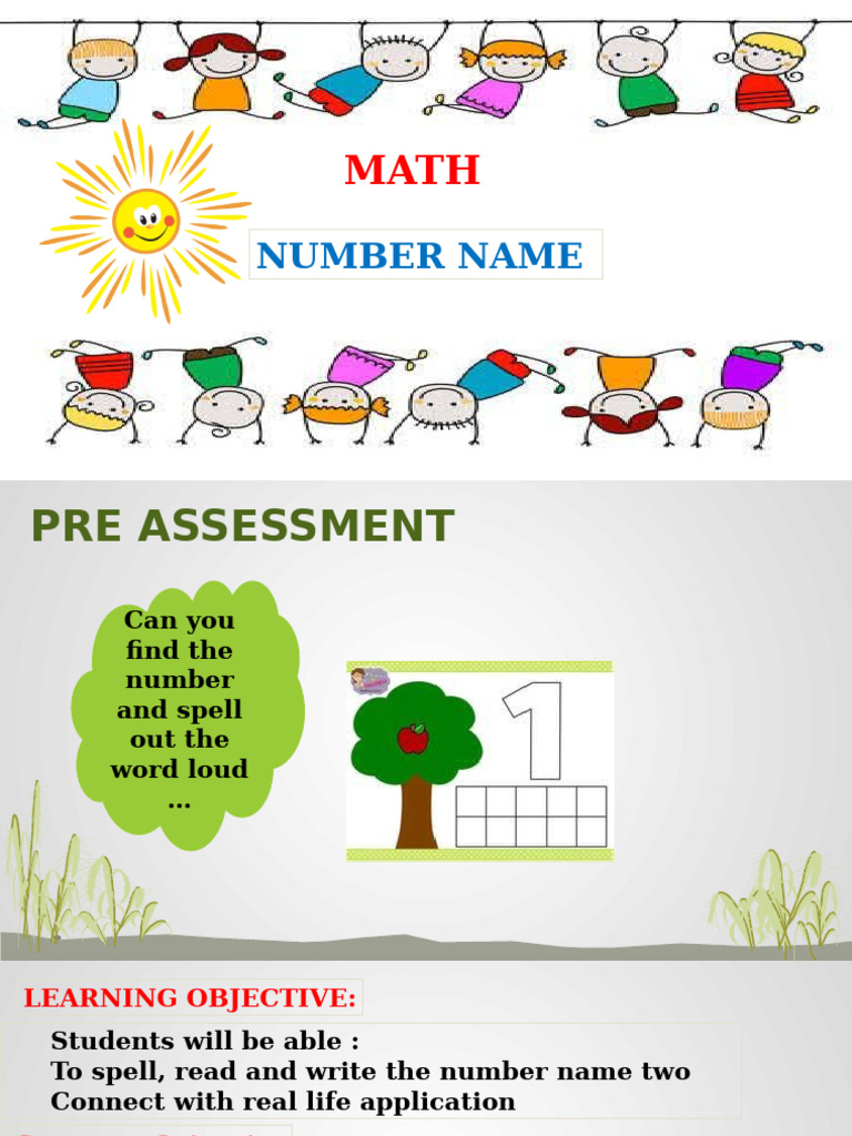 Number Name TWO 2ppt | PDF