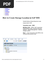 4 How To Create Plant in SAP MM - Define Plant - SAP Training Tutorials | PDF | Computing | Software