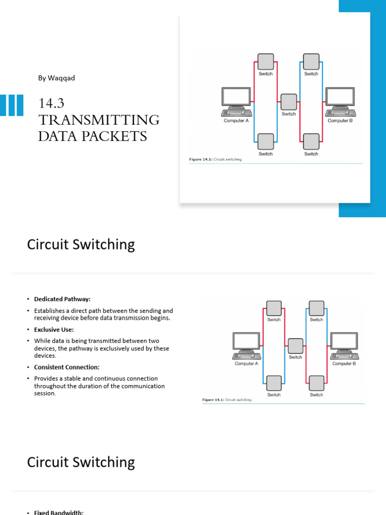 14.3 Transmitting Data Packets | PDF | Computer Network | Transmission Control Protocol