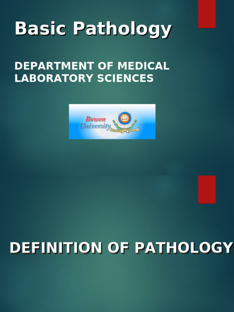 Basic Patholgy 1 | PDF | Pathology | Cell (Biology)