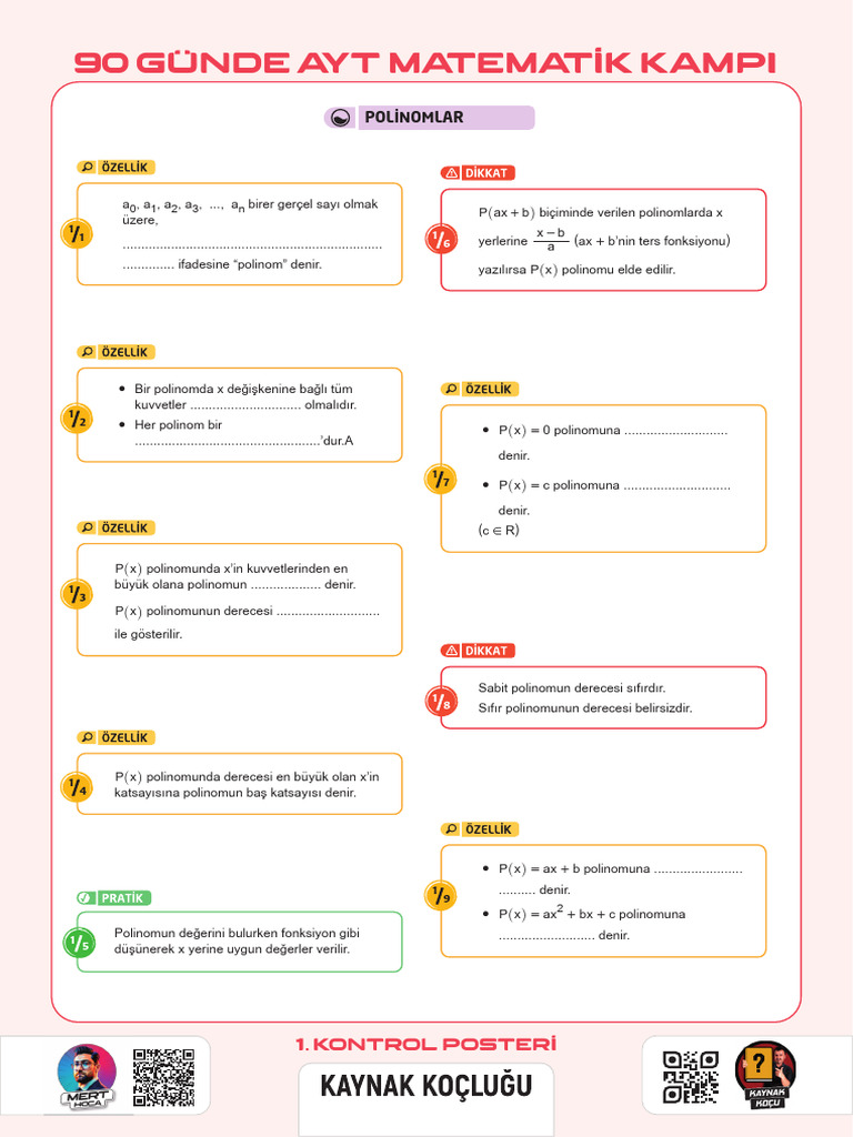 01 - AYT Kontrol Posteri | PDF