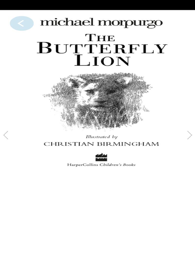 The Butterfly Lion 1 | PDF