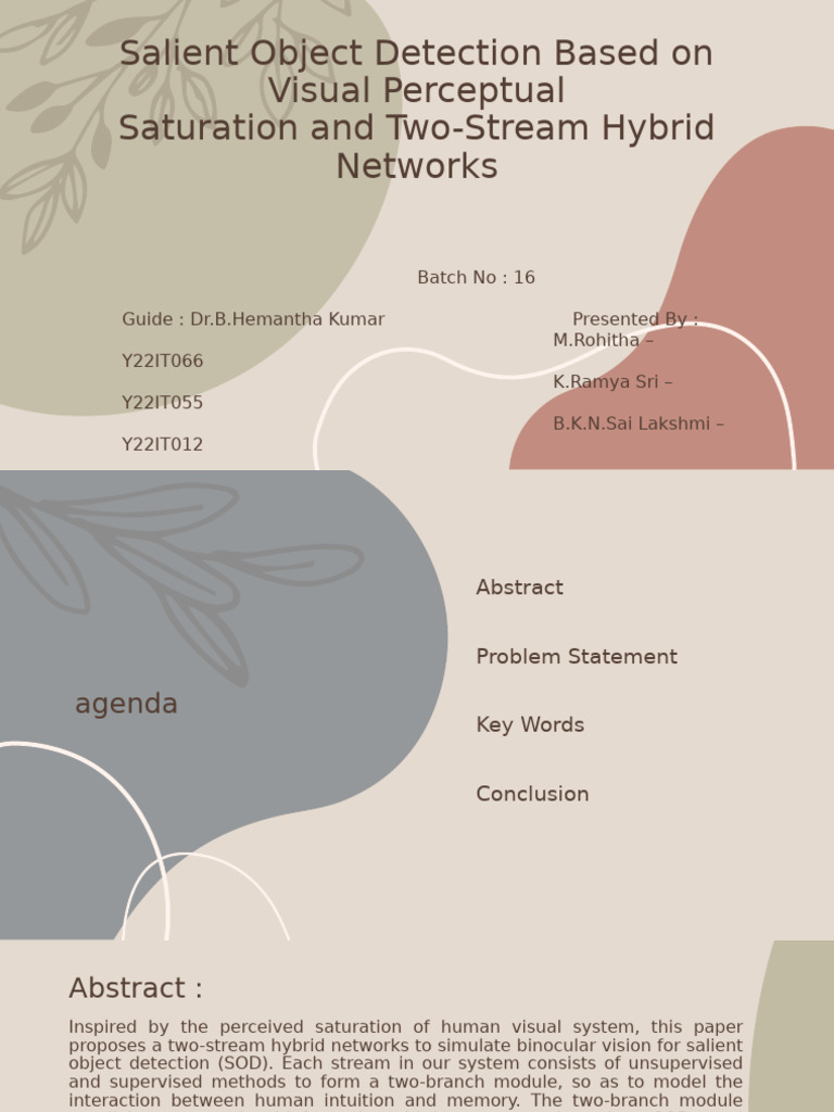 Term Paper | PDF | Perception | Image Segmentation