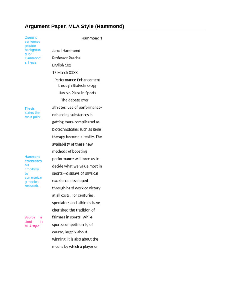 Model Argument Paper-2 | PDF | Muscular Dystrophy