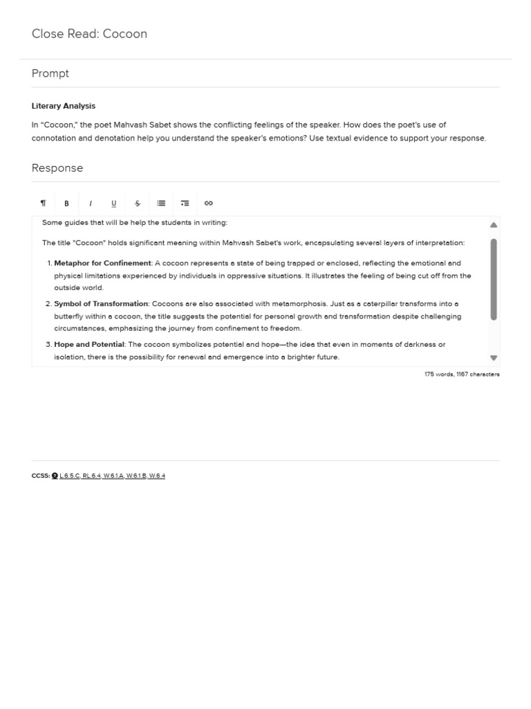 Grade 6 Writing N | PDF