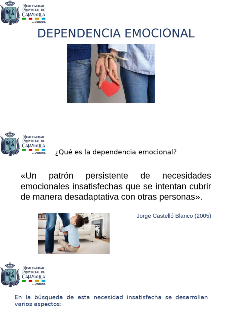 DEPENDENCIA EMOCIONAL | PDF