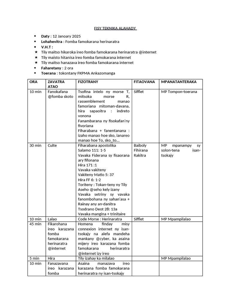 Fisy Teknika 12-01-2025 | PDF
